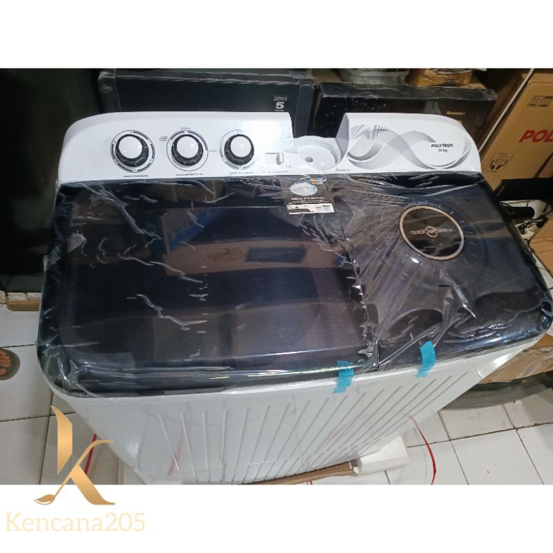 Jual Mesin Cuci Polytron 2 tabung 14 kg 14kg PWM1403 PWM 1403 Kapasitas ...