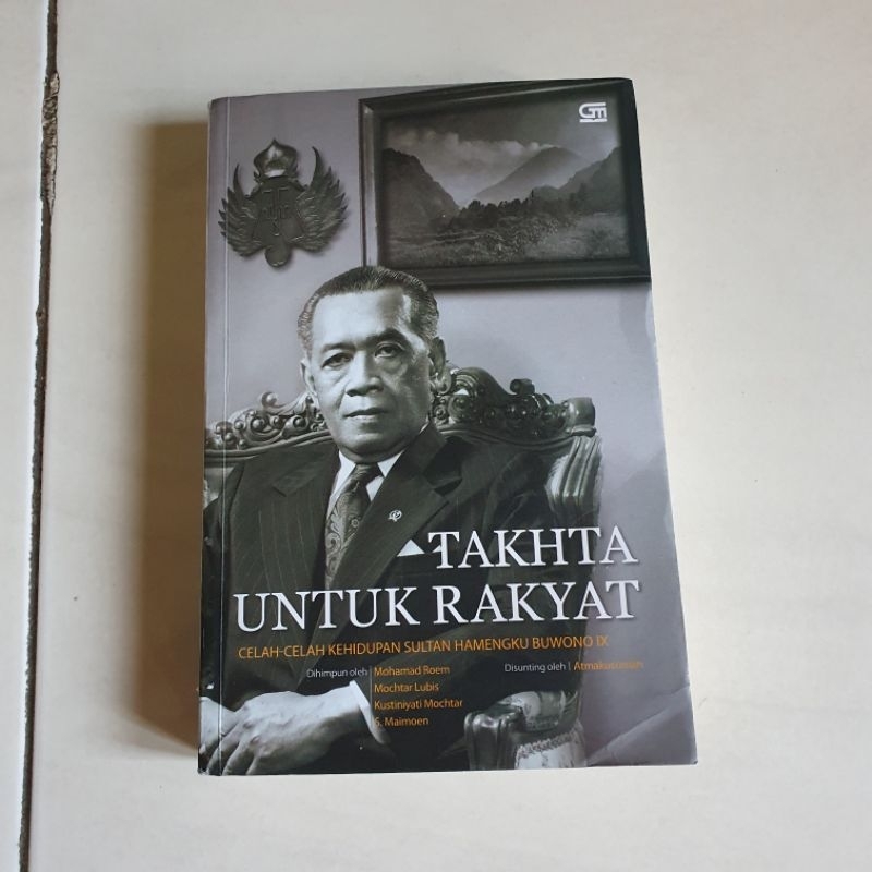 Jual buku takhta untuk rakyat sultan hamengkubuwono ix - buku bekas ...