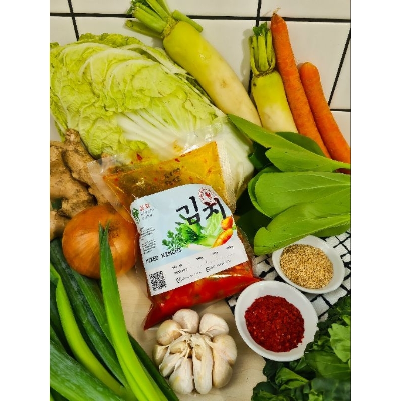 Jual Kimchi Sawi dan Kimchi Mix (sawi, pakcoy, Sosin) | Shopee Indonesia
