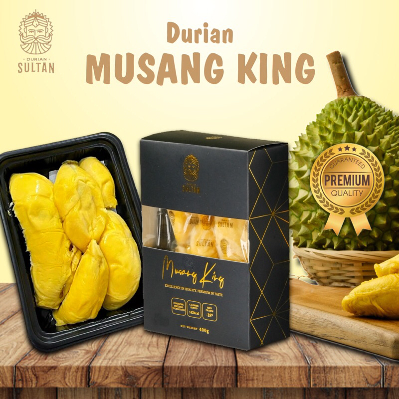 Jual Durian Musang King 400gr Asal Malaysia | Durian Sultan | Shopee Indonesia