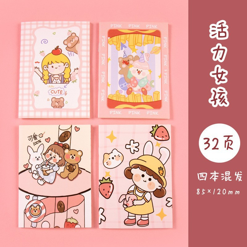 Jual buku tulis mini / buku kecil / noted book mini motif lucu | Shopee ...