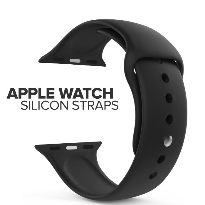 Jual Silicone Strap For Apple Watch iWatch Series 8 Ultra smartwatch ...
