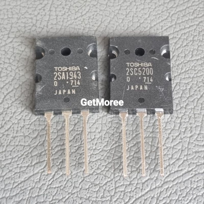 Jual Transistor S7 714 1943 5200 2SA1943 2SC5200 A1943 C5200 Original TOSHIBA Malaysia Original ...