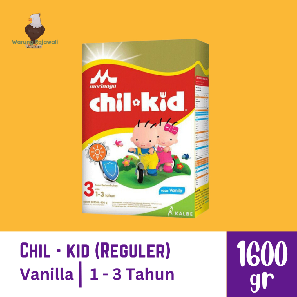 Jual Morinaga Chil Kid Chilkid Reguler Vanila 1600 gram Gold | Shopee ...