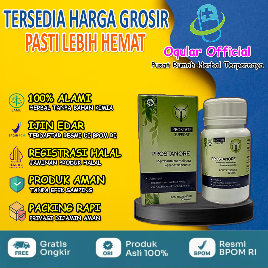 Jual Prostanore Asli Obat Prostat 100% Original Herbal BPOM | Shopee ...