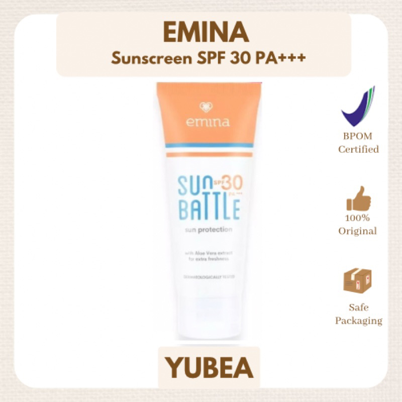 Jual EMINA SUN PROTECTION SPF 30 PA+++ 60ML (BESAR) | Shopee Indonesia