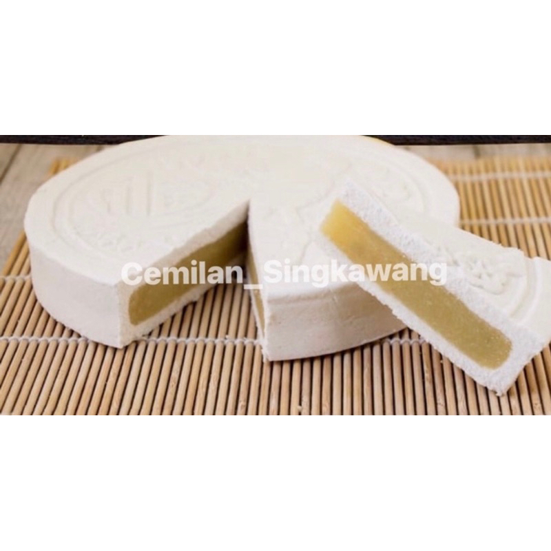 Jual KUE BULAN TAUSA KOH uk. BESAR PUTIH SPESIAL ISI TEBAL / NYIATKO ...