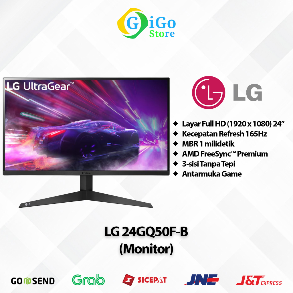 Jual Monitor LG 24GQ50F 24" VA Full HD 165Hz 5ms HDMI DP Gaming Monitor | Shopee Indonesia