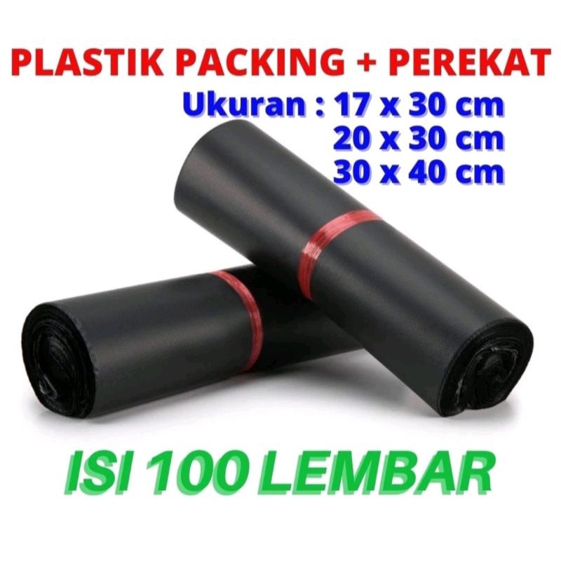 Jual Plastik kresek packing + perekat / plastik polymailer / kresek ...