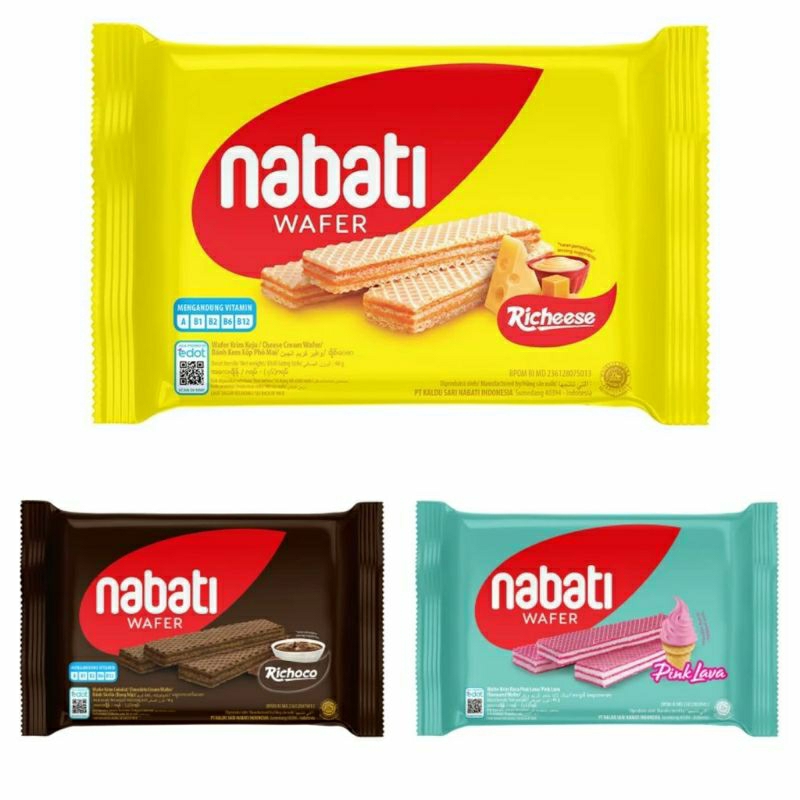 Jual RICHEESE WAFER NABATI 39 GRAM 2000 AN | Shopee Indonesia