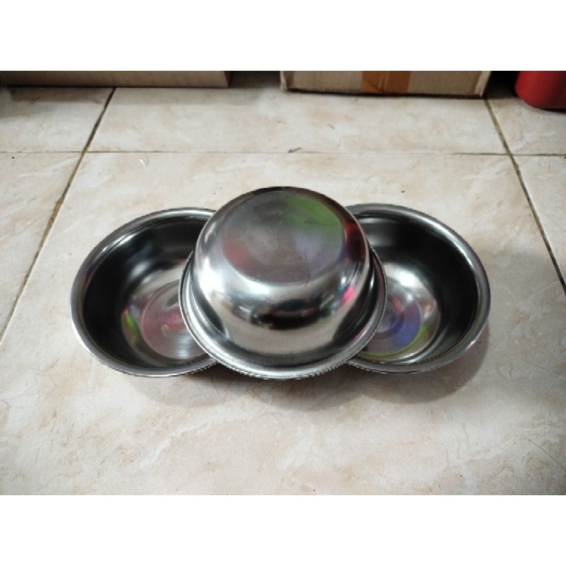 Jual Mangkok Stainless Stainless Kecil UK 10cm Tebal | Shopee Indonesia