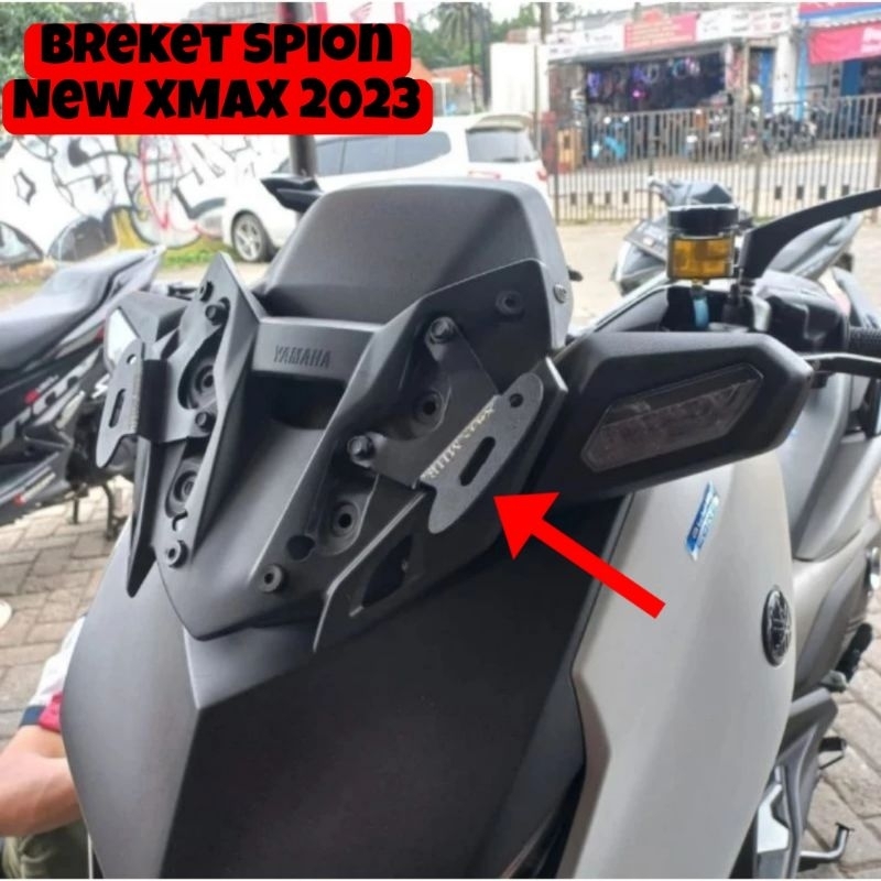 Jual Paket Breket Serpo dan Spion NEW XMAX 2023 2024 PNP | Shopee Indonesia
