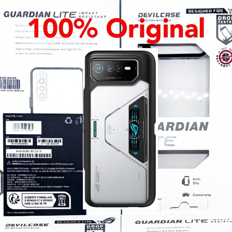 Jual Original Devil Case ROG Phone 6 Ultimate Pro Devilcase Asus 6D ...