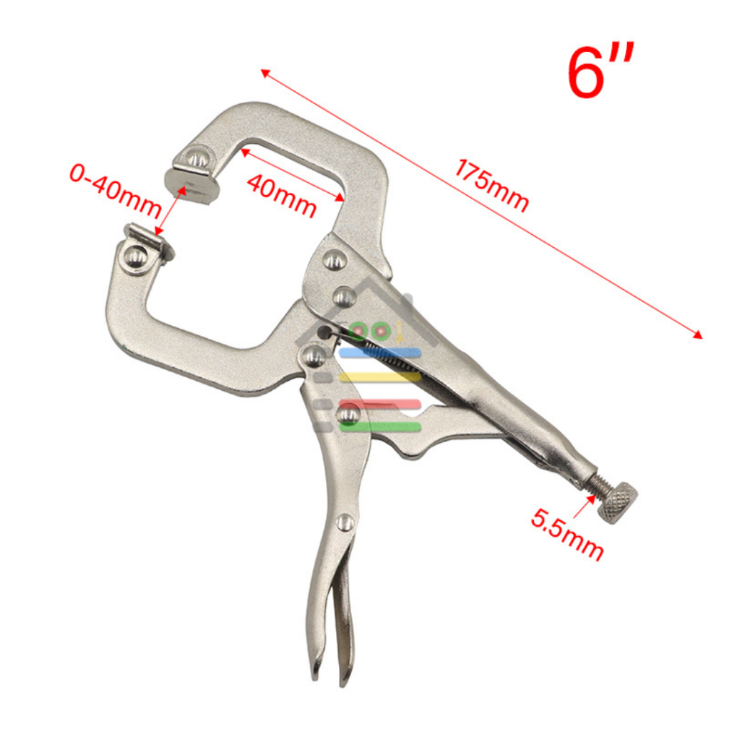 Jual TANG PENJEPIT LAS C CLAMP VISE GRIP WELDING 6 INCH | Shopee Indonesia