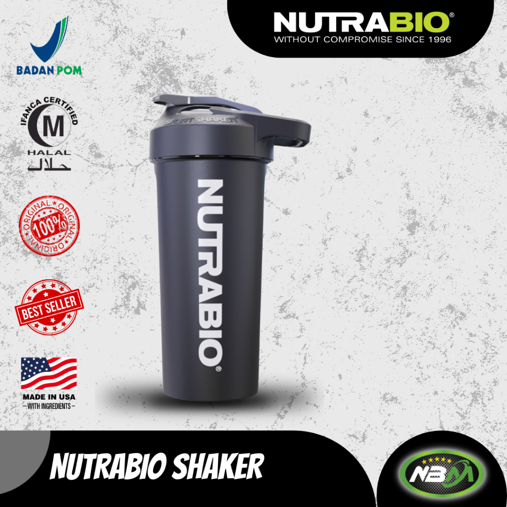 Jual NUTRABIO Shaker Black | Shopee Indonesia