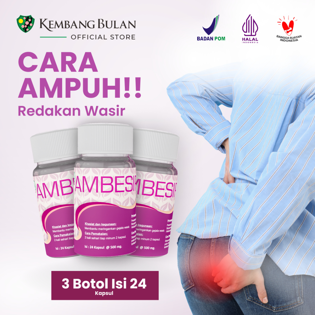 Jual PROMO BUNDLING Ambesir 3 Botol Isi 24 Kapsul FREE 1 BOTOL ISI 12 ...
