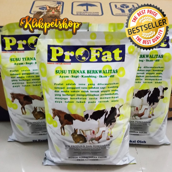 Jual Profat Susu Pengganti Induk Hewan Ternak Kambing Domba Sapi Babi ...