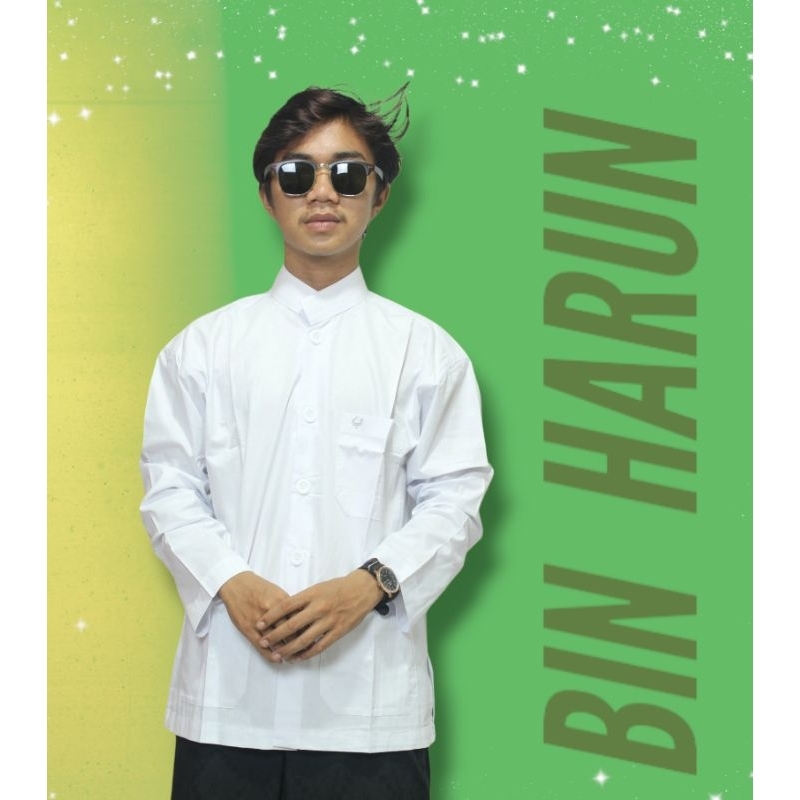 Jual Haibah BIN HARUN Premium 'PUTIH' | Shopee Indonesia