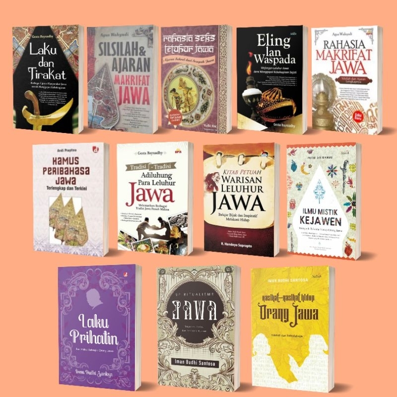 Jual Buku Spiritualisme Jawa Nasihat Nasihat Hidup Orang Jawa Laku