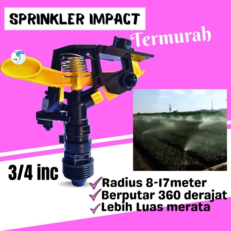 Jual Sprinkler Pertanian Taman Kebun Springkler Drat Luar 1/2 inch Bisa ...