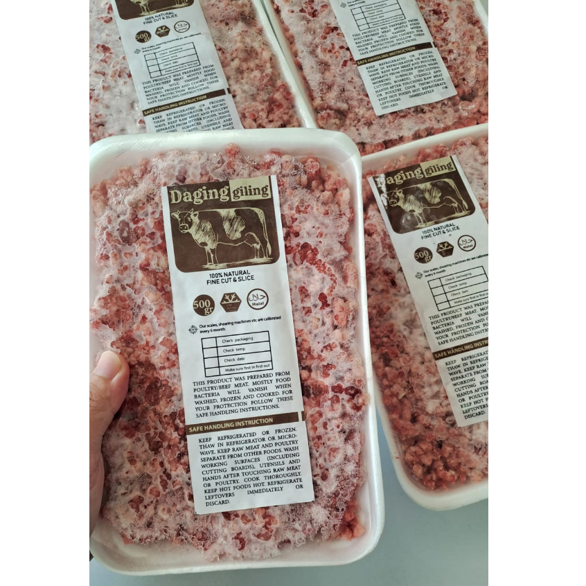 Jual Daging Sapi Cincang Beku/ Giling/ Frozen Minced Beef/ Ground Beef ...