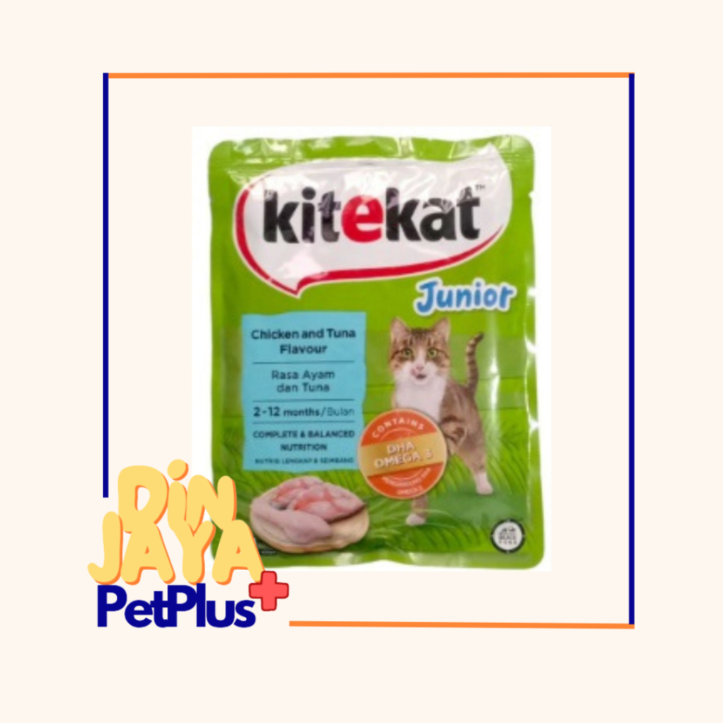 Jual KITEKAT POUCH KITTEN CHICKEN TUNA 70 GR (28 BKS) | Shopee Indonesia