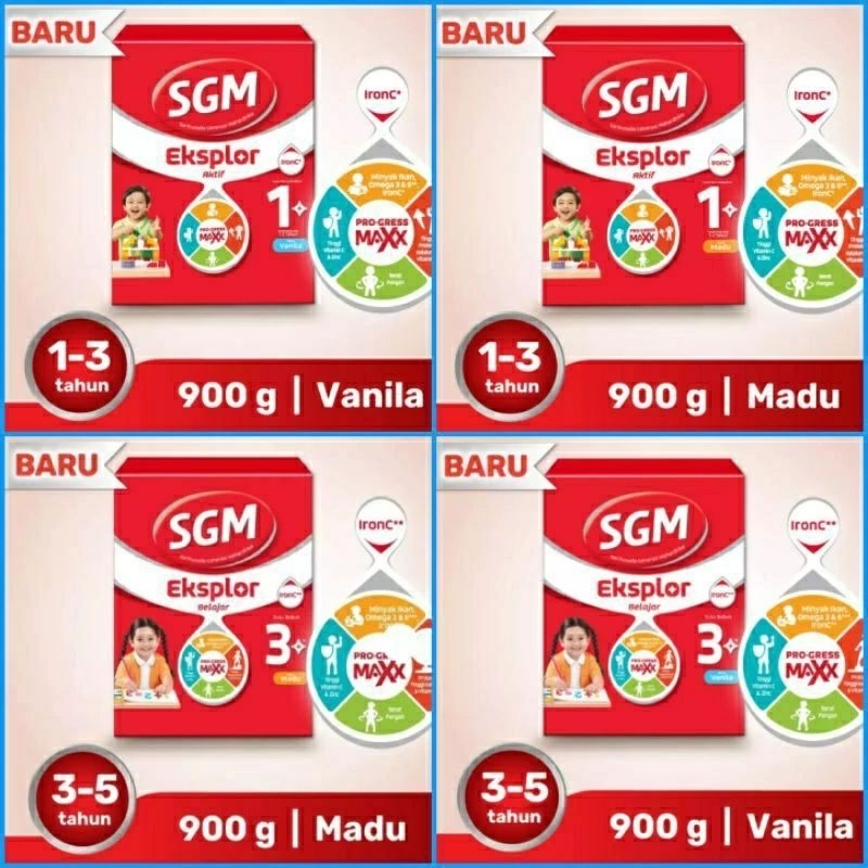 Jual Sgm explore 1tahun & 3 tahun rasa madu & vanila / | Shopee Indonesia