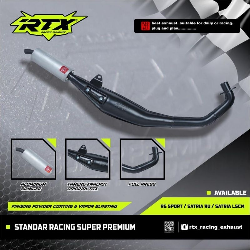 Jual KNALPOT STANDAR RACING SATRIA R 120 SATRIA HIU SATRIA LUMBA ...