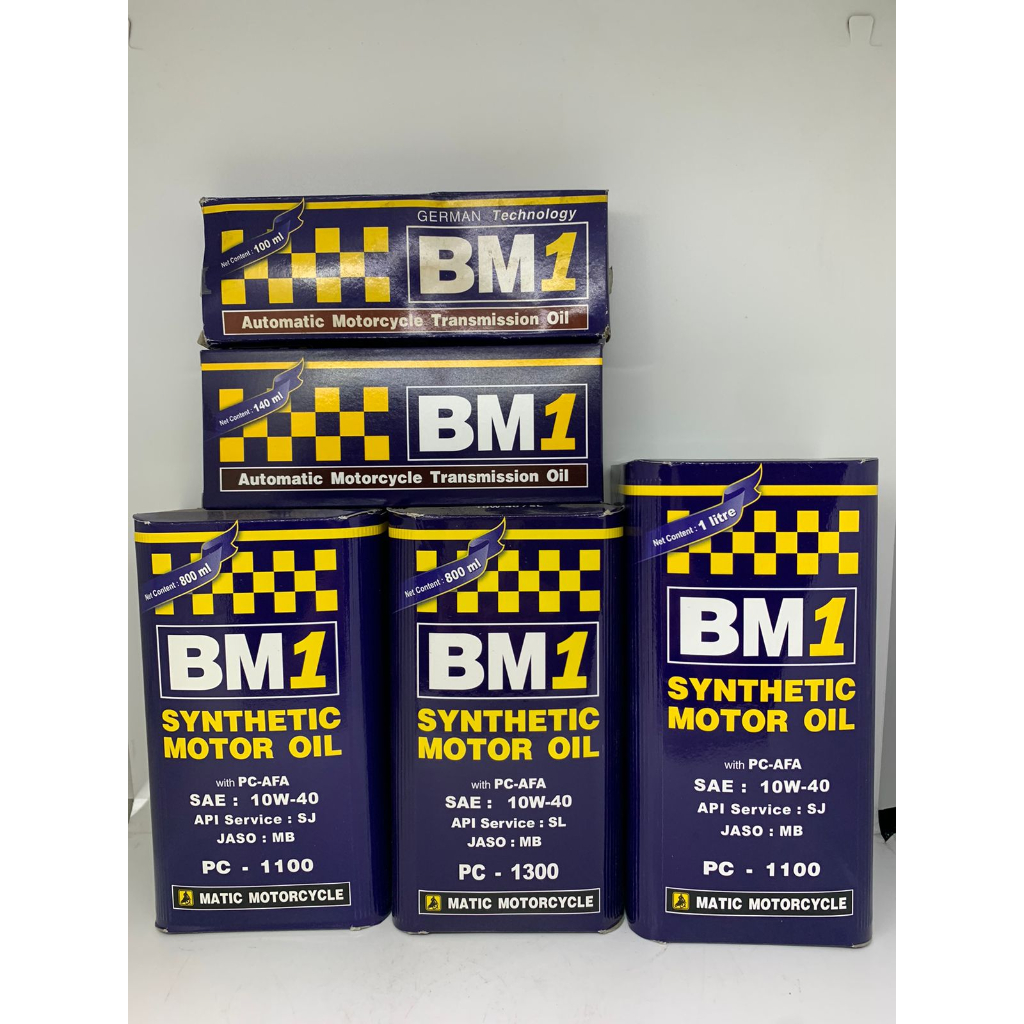 Jual BM1 Matic Pelumas Motor Matic Varian PC1300 & PC1500 isi 800ML & 1 ...