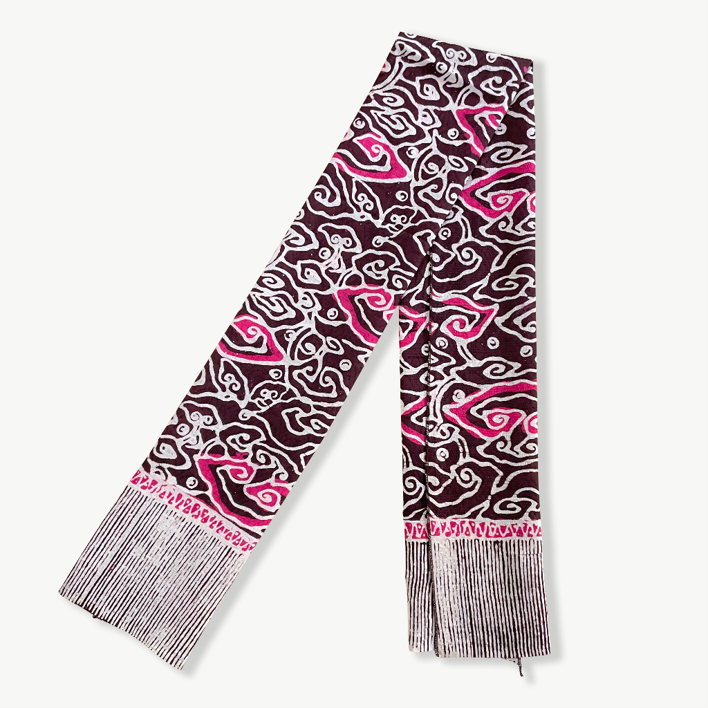 Jual BATIK SALMA Syal Scarf Slayer Batik Motif Mega Mendung Bahan Doby ...