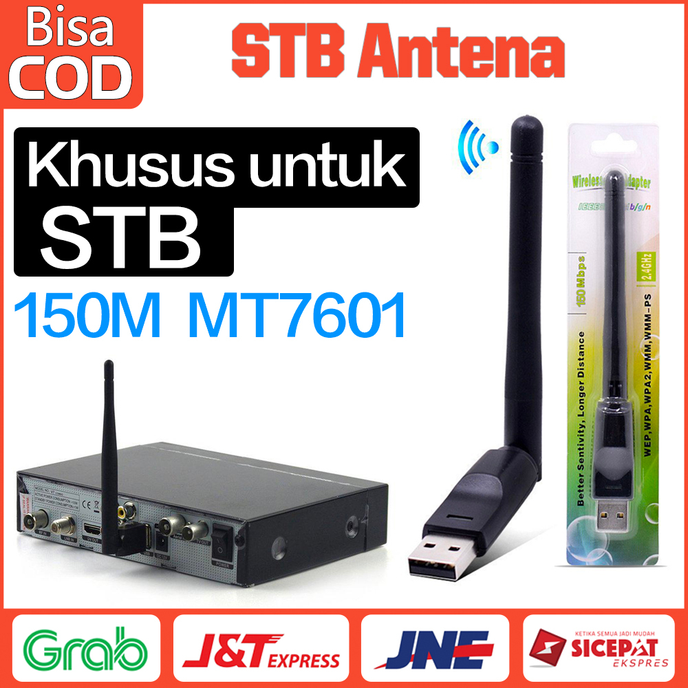 Jual USB Wifi Set Top Box MT7601 150M Dongle STB Adapter Antena Wifi PC Laptop | Shopee Indonesia