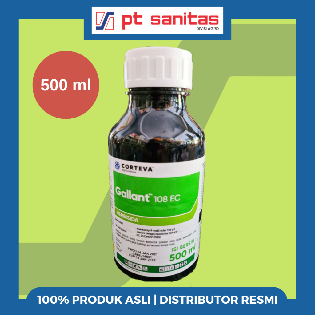 Jual HERBISIDA GALLANT 108 EC - 500 ml PENGENDALI GULMA | Shopee Indonesia