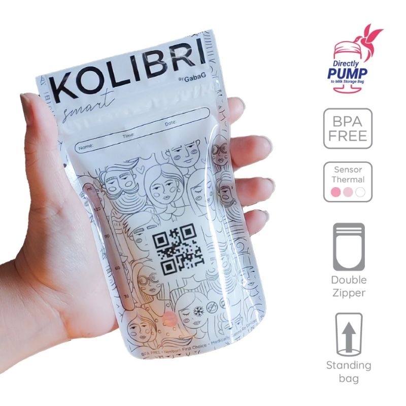 Jual Kolibri smart - Gabag Kantong ASI Kolibri classic 120ml - Kantung ...