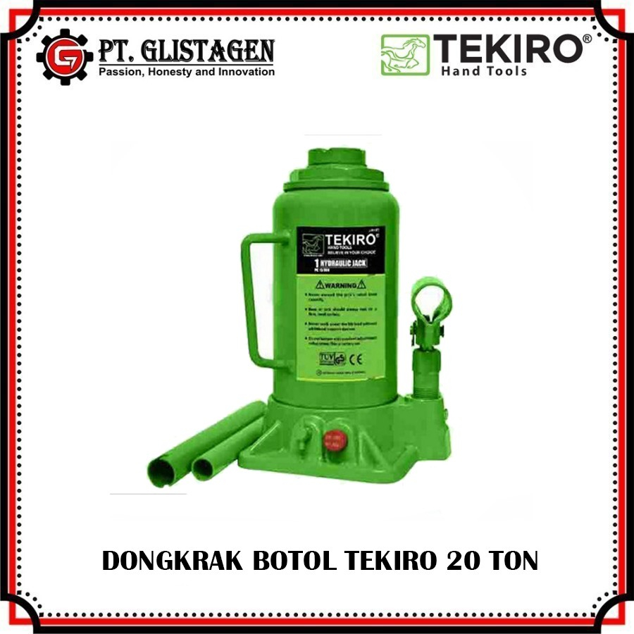 Jual Dongkrak Botol 20 Ton Hydraulic Bottle Jack Dongkrak Mobil 20T Tekiro | Shopee Indonesia