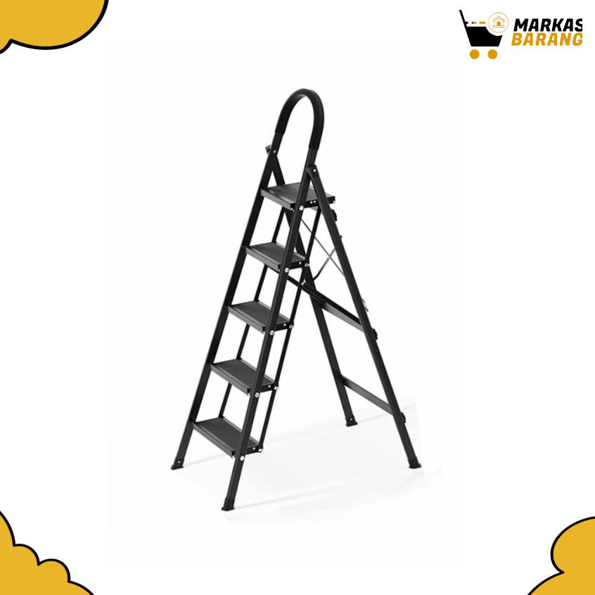 Jual Tangga Lipat Portable Banyak Ukuran/Tangga Lipat Besi Rumahan ...