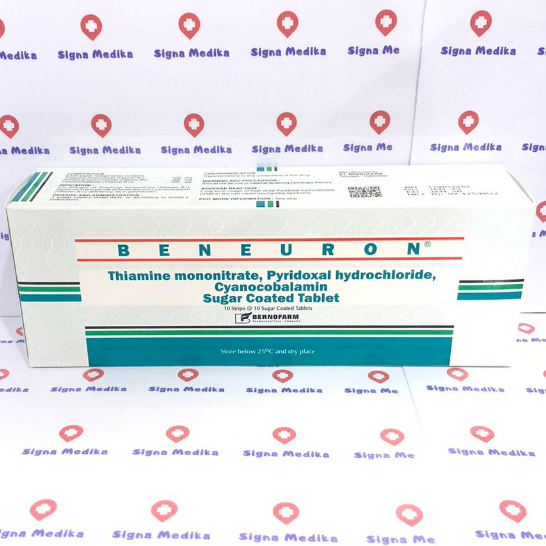 Jual Beneuron Box Isi 10 Strip @ 10 Tablet - Multivitamin B Complex ...