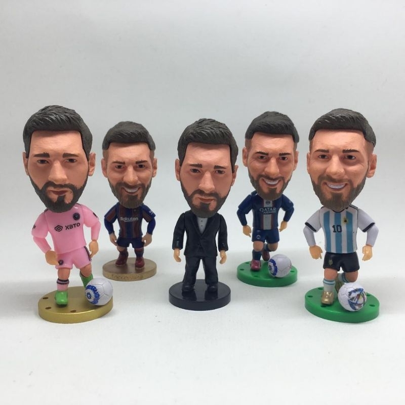 Jual Figure miniatur Pemain Bola Lionel Messi Koleksi Figurine Figure ...