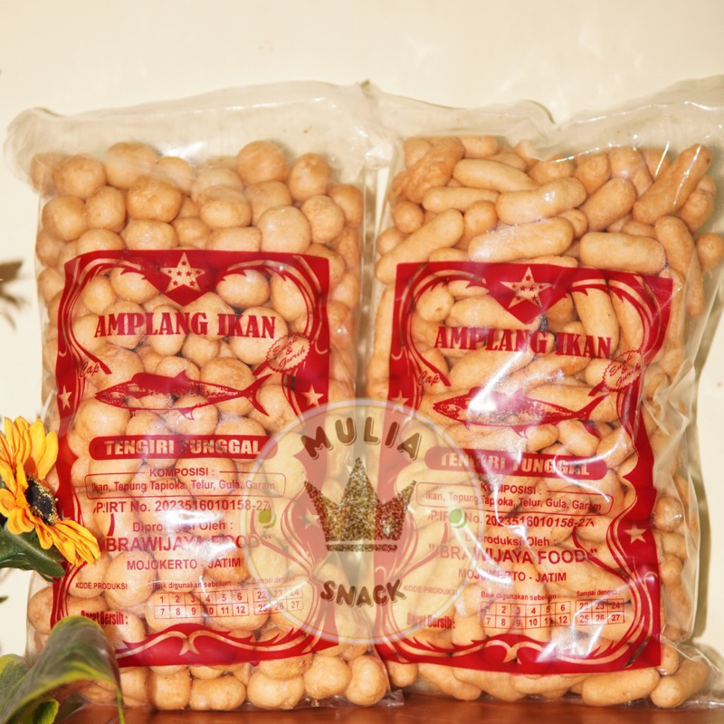 Jual Kerupuk ikan tengiri 500gram / amplang ikan khas Mojokerto PREMIUM ...