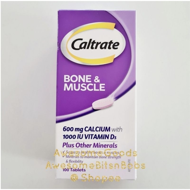 Jual Caltrate Bone & Muscle 100 Tablets | Shopee Indonesia