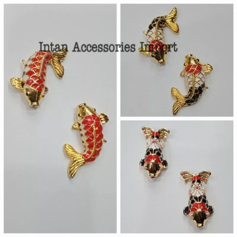 Jual COD Liontin Ikan Charm Ikan Untuk Gelang Tali Pandora | Shopee ...