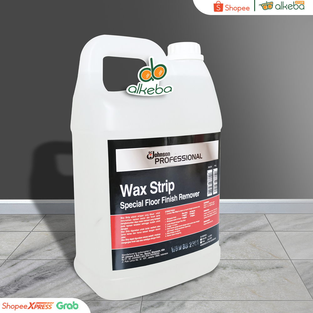 Jual Johnson wax strip galon 4 liter Floor Stripper | Shopee Indonesia