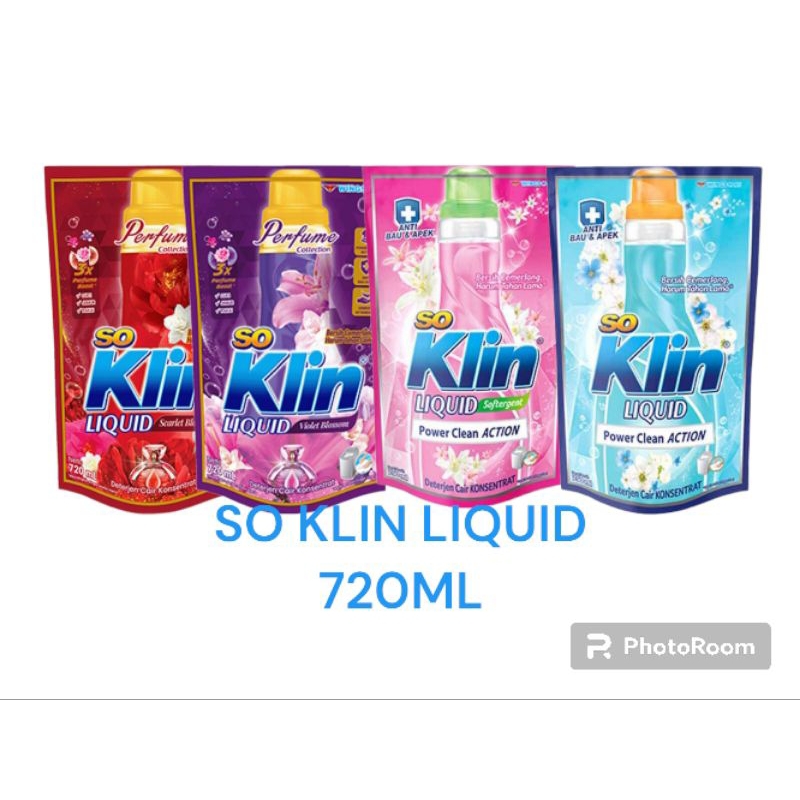 Jual SO KLIN LIQUID 720ML | Shopee Indonesia