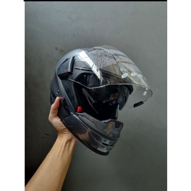 Jual HELM ZS ZEUS 611 C PULL WARNA | Shopee Indonesia