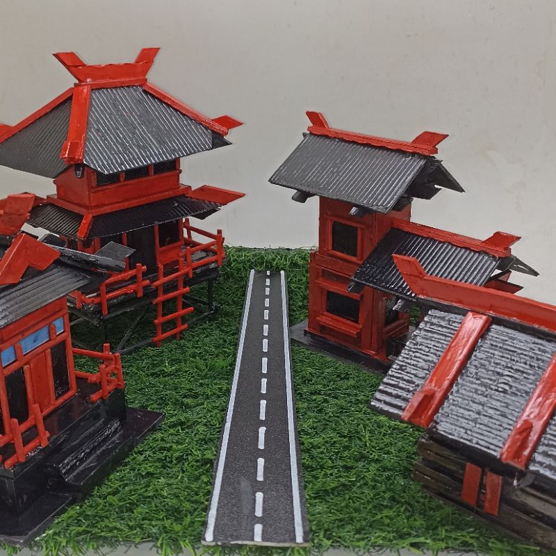 Jual Miniatur Jalan Raya Aspal perspektif Aquascape paludarium | Shopee ...