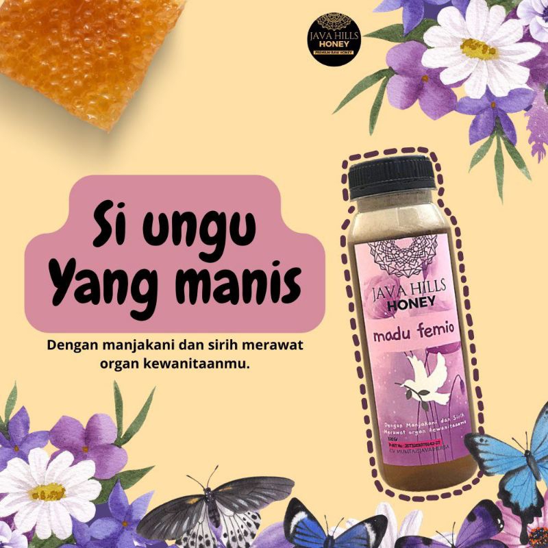 Jual MADU FEMIO MURNI ASLI HERBAL PREMIUM (KHUSUS WANITA) BY JAVA HILLS ...
