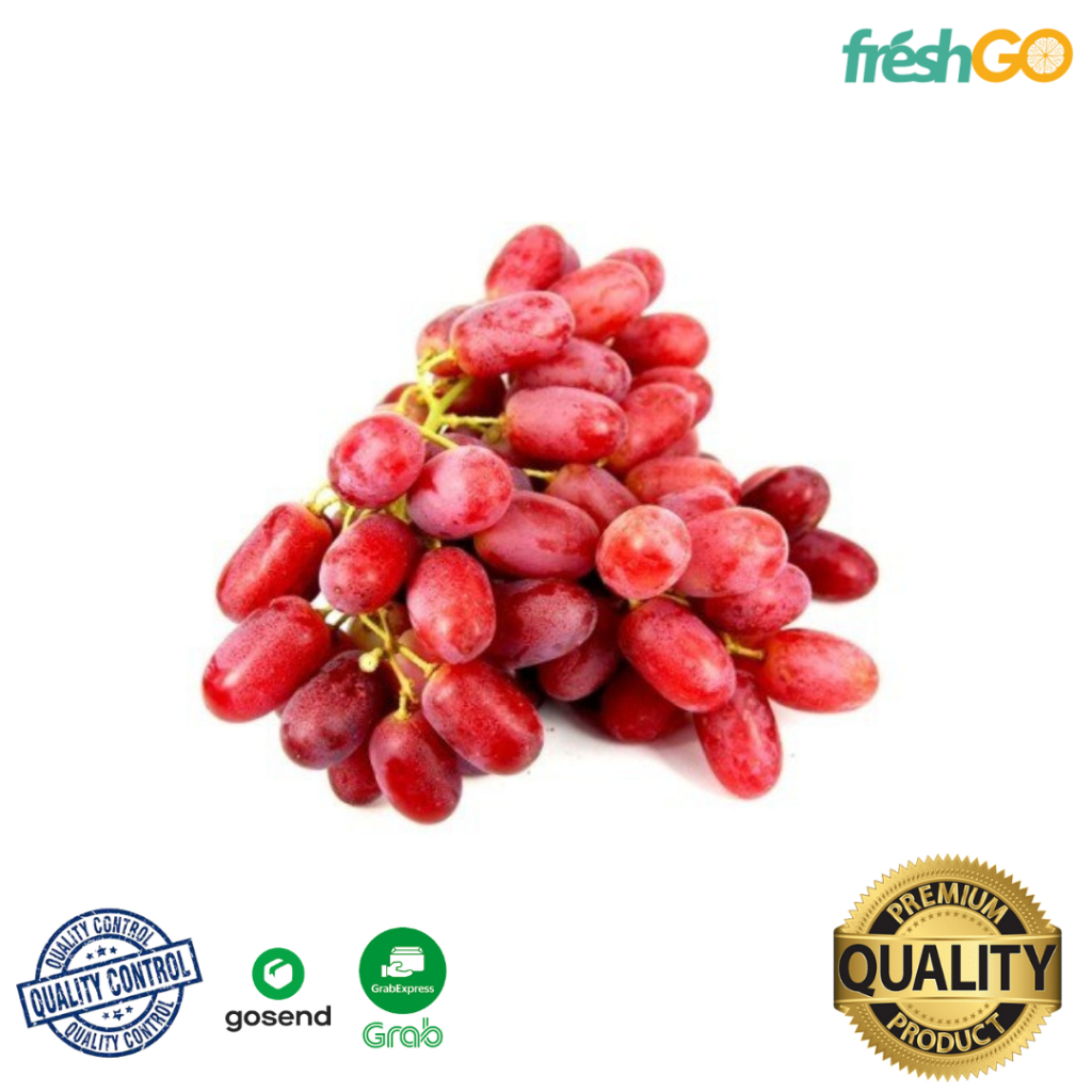 Jual Anggur Redglobe Crimson Segar / pack Fresh Go | Shopee Indonesia