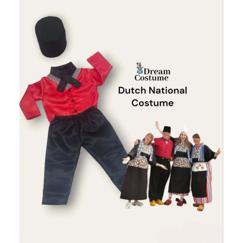 Jual kostum tradisional belanda (Dutch boy) | Shopee Indonesia