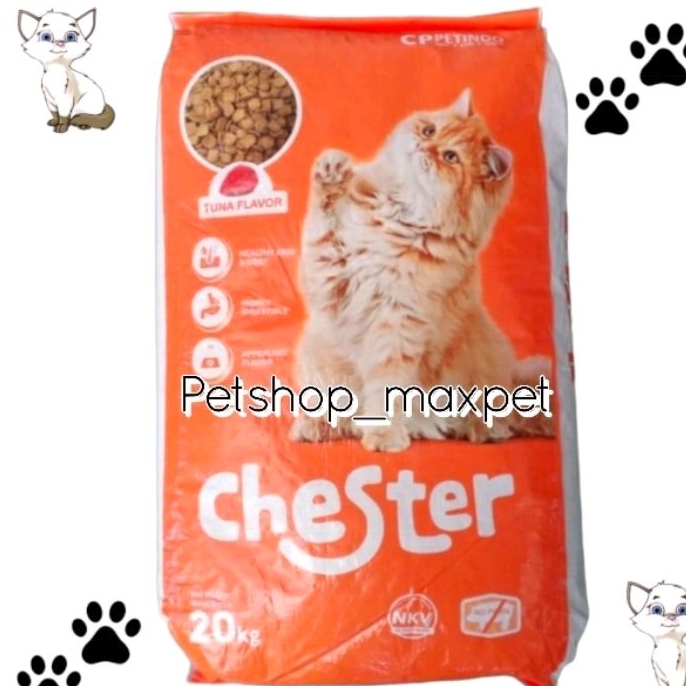 Jual Chester 20 kg 20kg sekarung satu karung isi 20 kg cat wet food ...