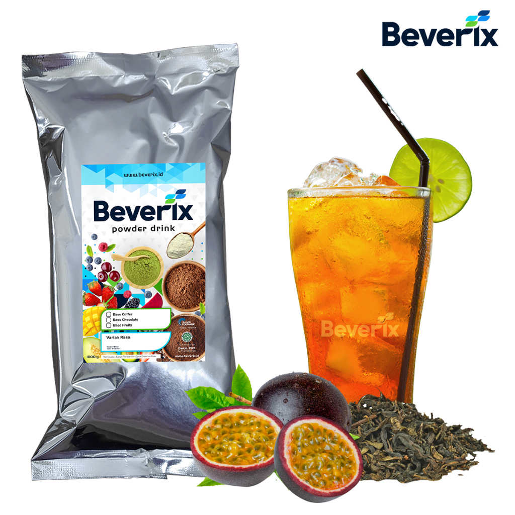 Jual Bubuk Minuman Rasa Markisa Tea Passion Fruit Teh Premium Kemasan ...