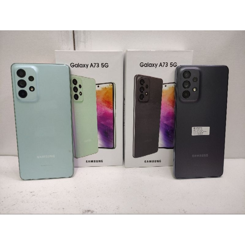 Jual Samsung A73 5G 8/256 Second Original Resmi Sein Indonesia | Shopee ...